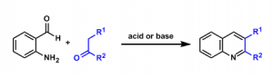 弗里德兰德喹啉合成反应(Friedlander Quinoline Synthesis) | 化学空间 Chem-Station
