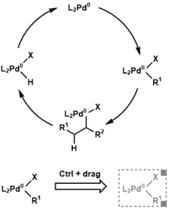 ChemDraw的使用方法【作图篇②：催化循环】 | 化学空间 Chem-Station