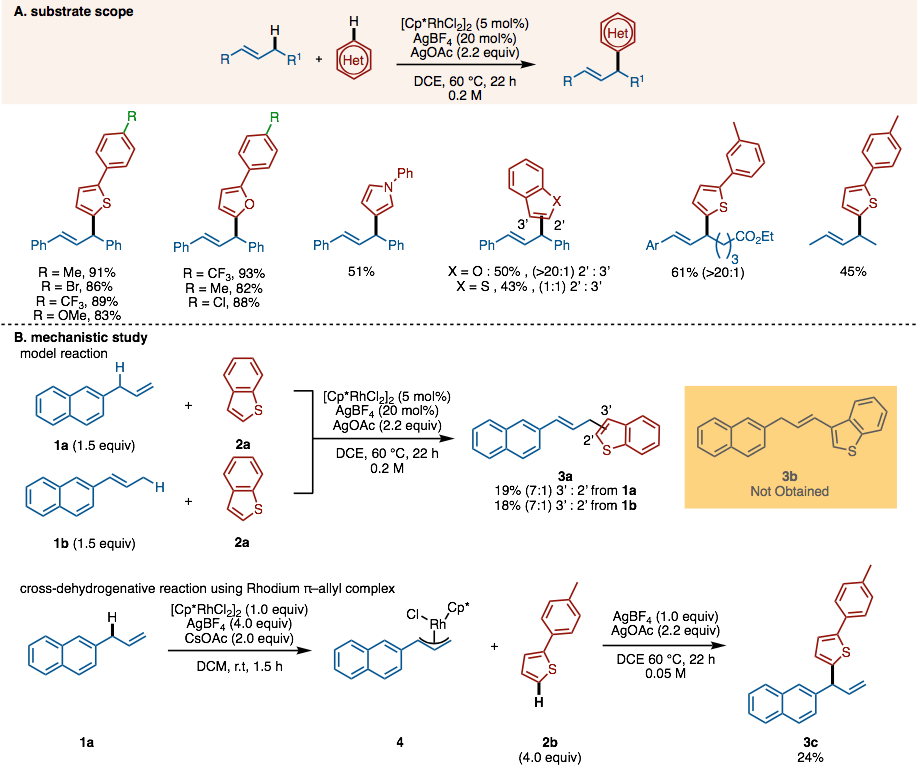 Angew. Chem., Int. Ed. 烯丙基C(Sp3)-H键的直接杂芳基化 | 化学空间 Chem-Station