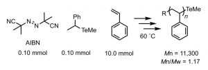 Organotellurium-mediated Living Radical Polymerization (TERP) | 化学空间 ...