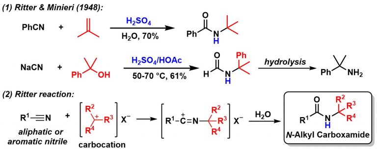 Ritter反应 | 化学空间 Chem-Station