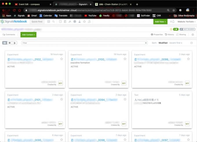 为你介绍电子实验记录本Signals Notebook ① | 化学空间 Chem-Station