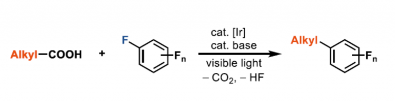 德国马克斯-普朗克研究所Tobias Ritter教授课题组Angew： 烷基羧酸的脱羧多氟芳基化反应 | 化学空间 Chem-Station