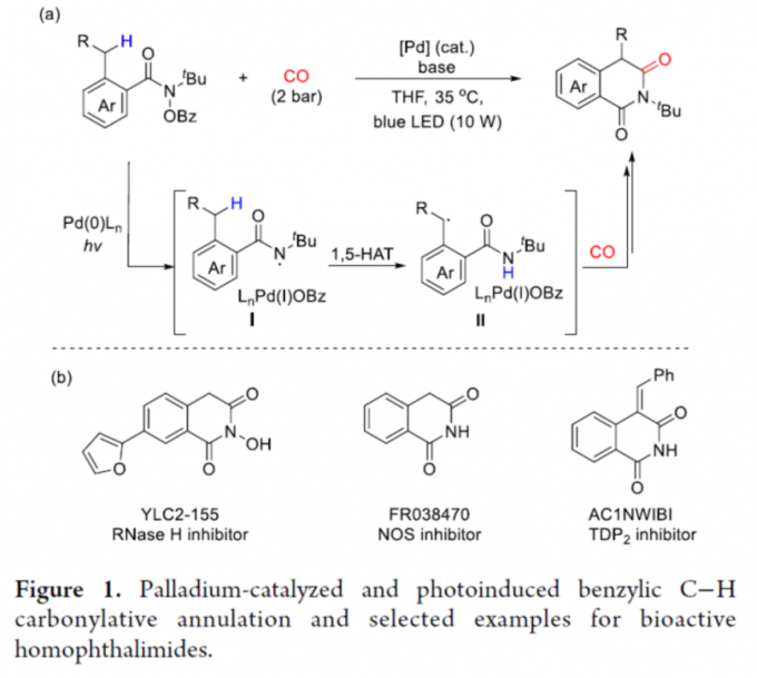 Org. Lett.：苄基C-H键羰基化/环化反应方法学研究 | 化学空间 Chem-Station