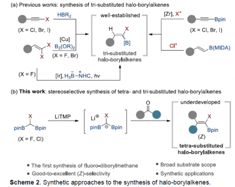 Angew：立体选择性Boron-Wittig反应方法学研究 | 化学空间 Chem-Station
