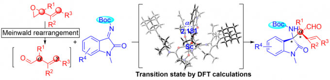 「Spotlight Research」Meinwald重排实现α-区域选择性不对称Mannich反应 | 化学空间 Chem-Station