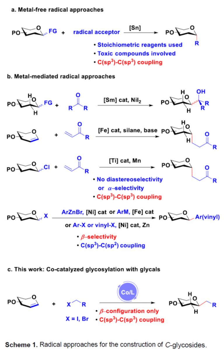 Angew：2-脱氧-C-糖苷的立体选择性合成反应方法学研究 | 化学空间 Chem-Station
