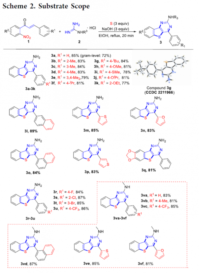 Org. Lett.：碱促进的[5+1+3]串联环化反应方法学研究 | 化学空间 Chem-Station