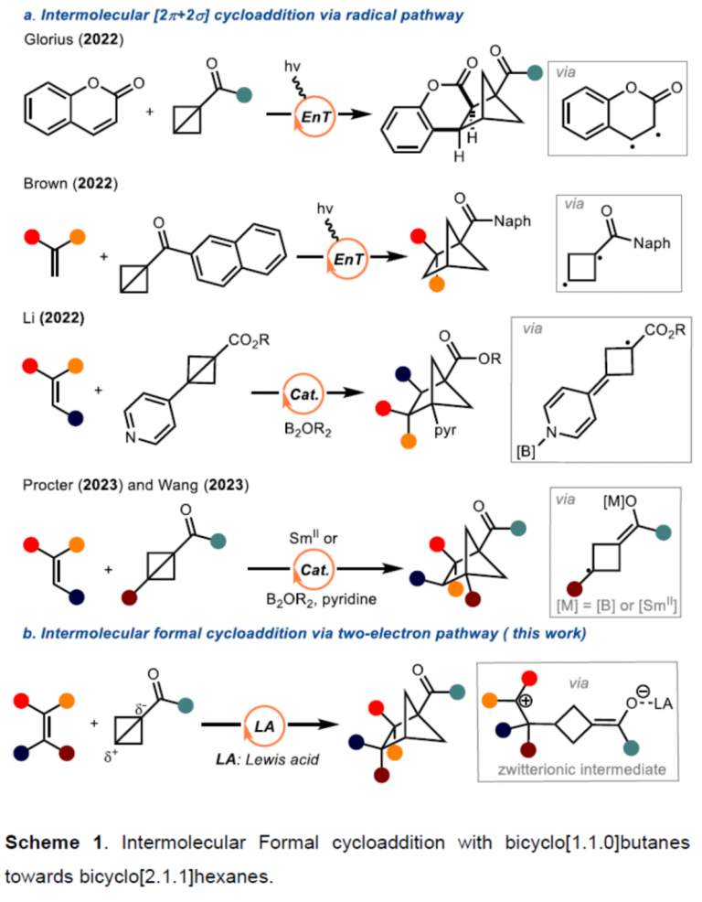 Angew：Lewis酸催化剂促进的形式环加成反应方法学研究 | 化学空间 Chem-Station