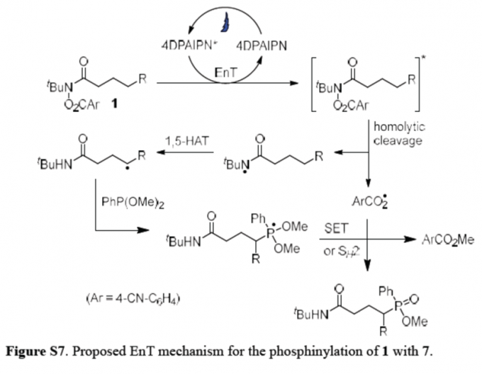Angew：光诱导酰胺的远程C(sp3)–H膦酰化反应方法学 | 化学空间 Chem-Station