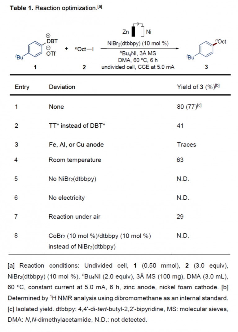 Angew：电催化形式C(sp2)–H烷基化反应方法学 | 化学空间 Chem-Station